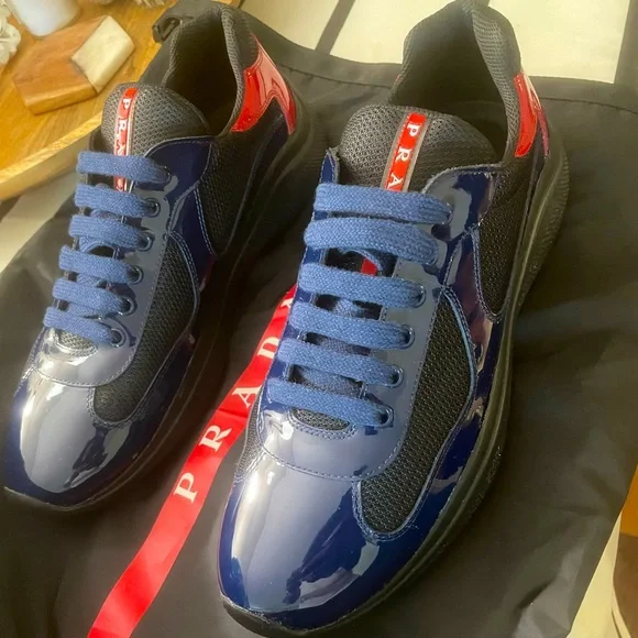 Prada Shoes For Men Blue
